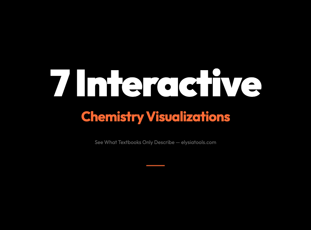 7 Interactive Chemistry Visualizations That Actually Make Concepts ...